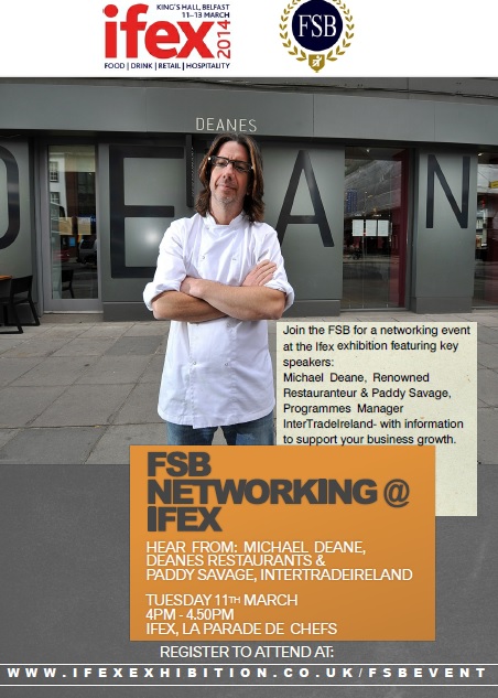 FSB Networking @ IFEX | Food NI - Our Food So Good!