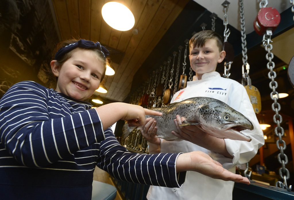 Children explore the world of seafood with Fish City | Food NI - Our ...