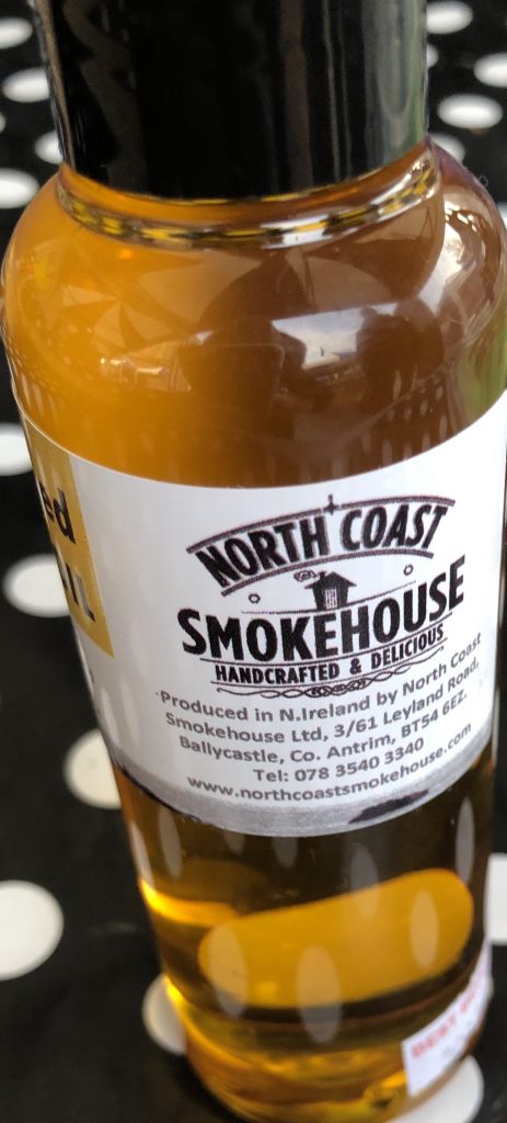 Smoked Rapeseed Oil launched by local smokery | Food NI - Our Food So Good!