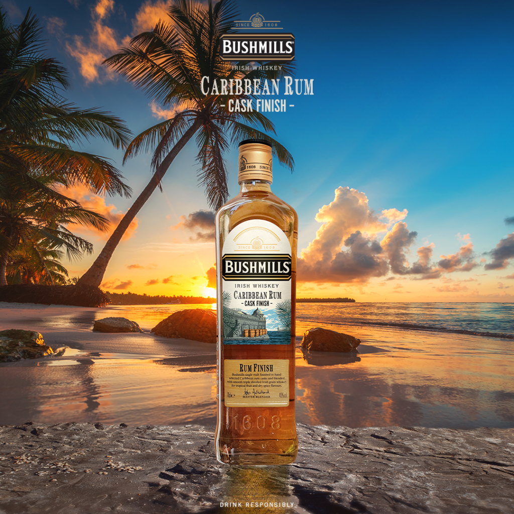 Bushmills Irish Whiskey Unveils Brand New Caribbean Rum Cask Finish ...