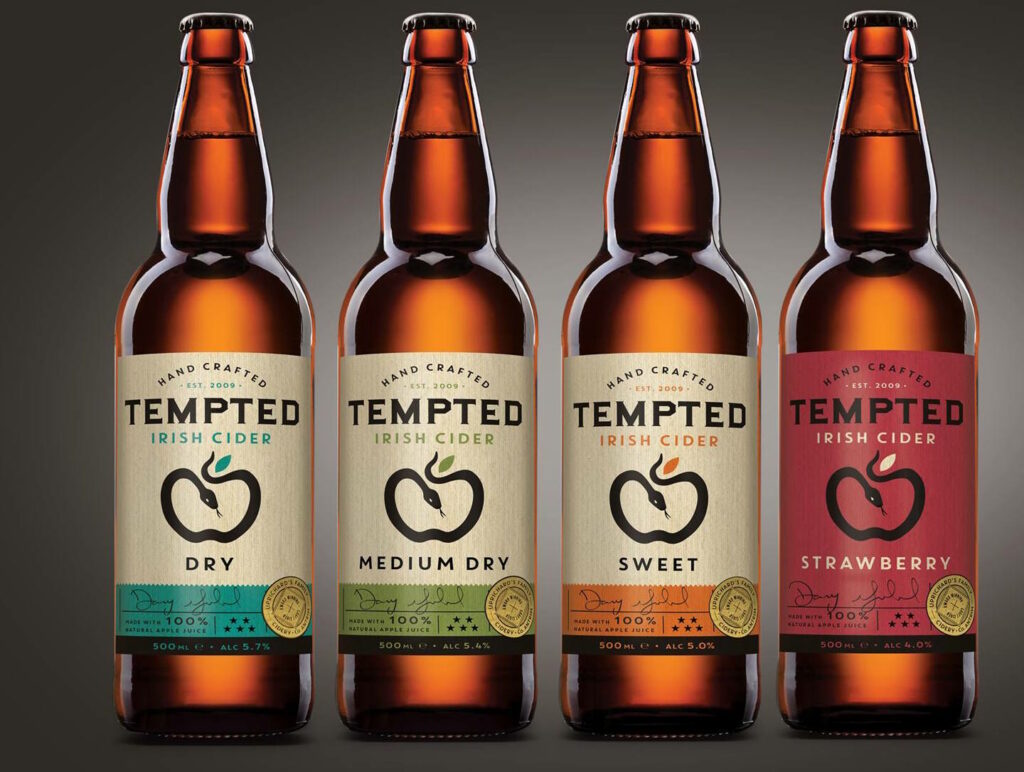 Ocado Lists Award-Winning Tempted Cider | Food NI - Our Food So Good!